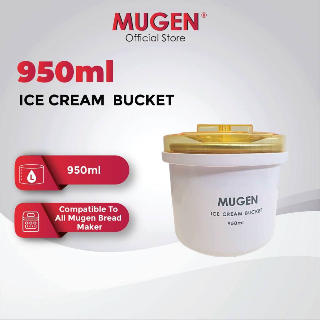 MUGEN Bread Maker Accessories - Ice Cream Bucket | Shopee Malaysia