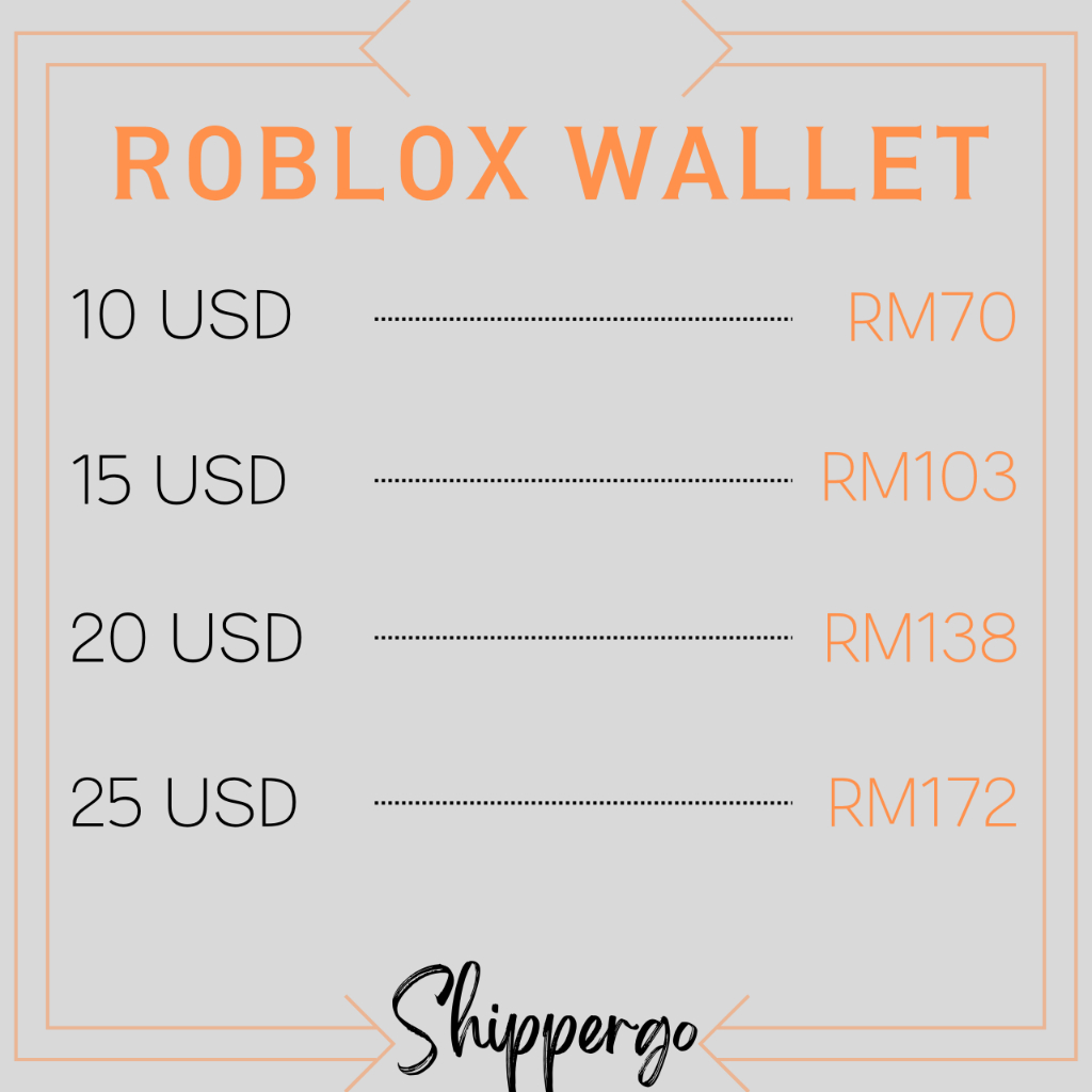 ROBUX MALAYSIA | Original ROBLOX Game Card | Roblox Gift Card Top Up ...