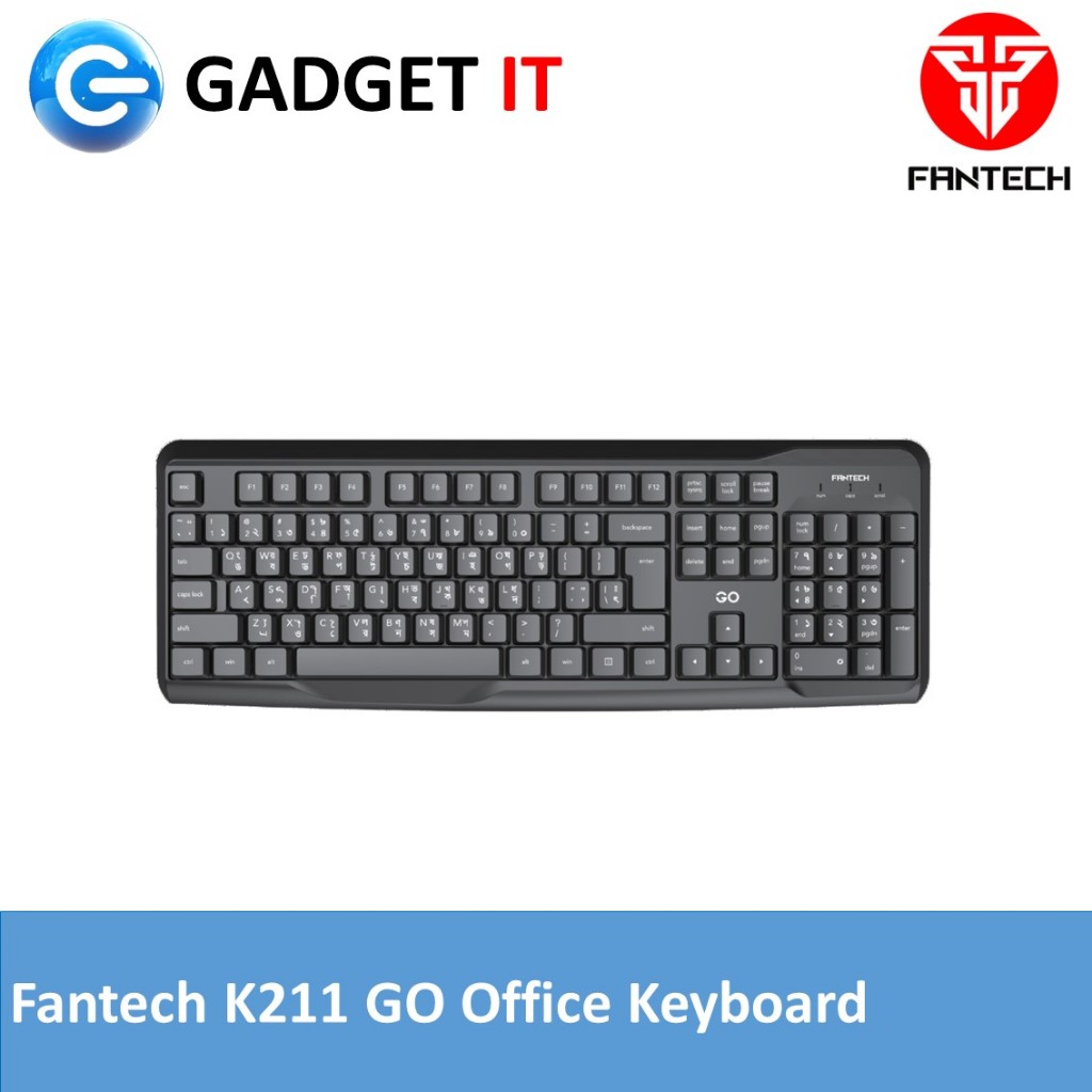 Fantech K211 GO Office Keyboard | Shopee Malaysia