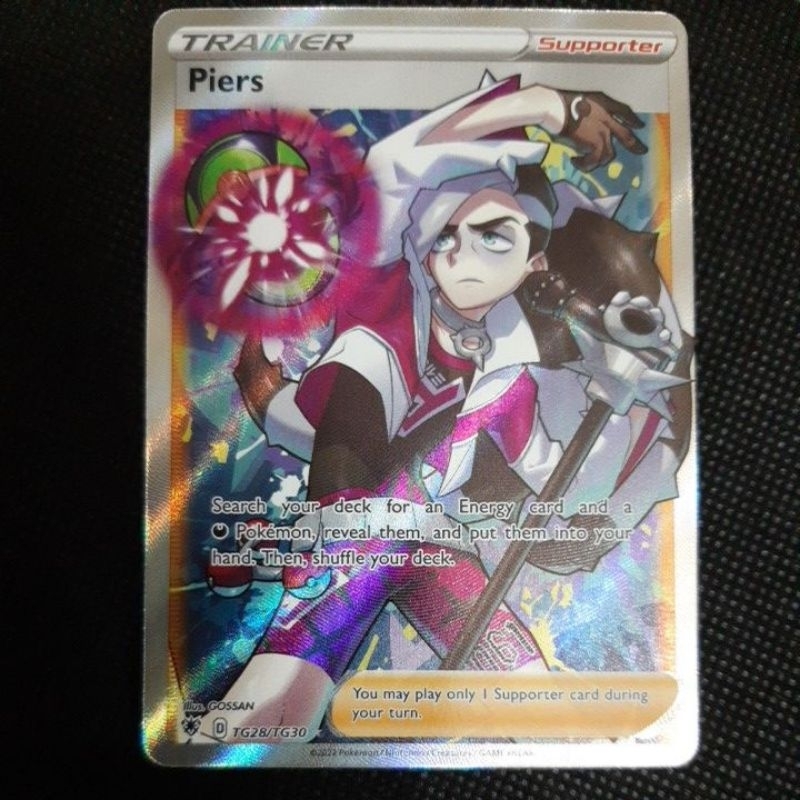 Pokemon Card TCG : Astral Radiance Trainer Gallery: Piers TG28/TG30 100 ...