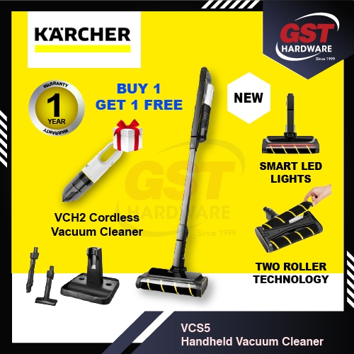 Karcher VCS5 Handheld Vacuum Cleaner Handheld Vacuum Cordless Stick ...