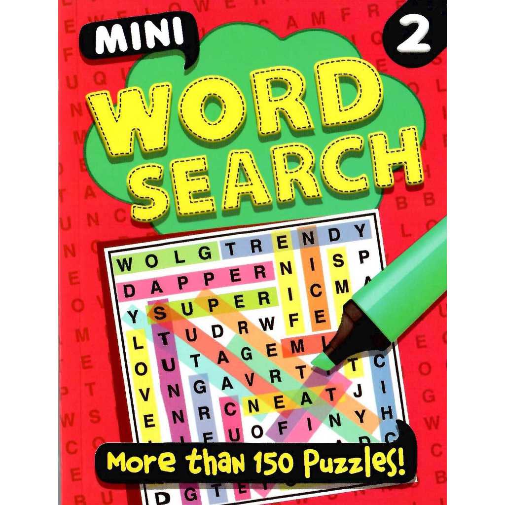 Mini Word Search Book 1.2.3.4 (Mind to Mind) | Shopee Malaysia