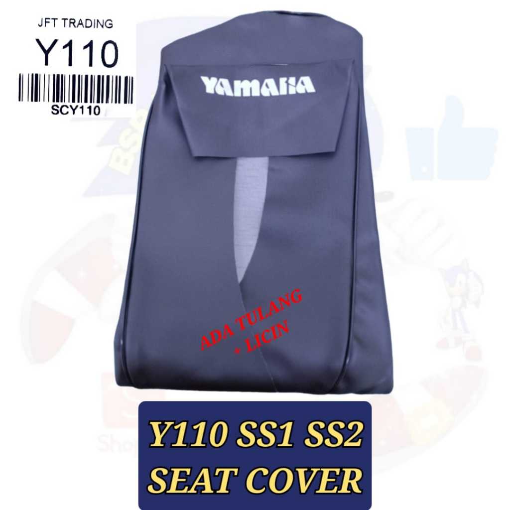 YAMAHA Y110 SS1 Y-110 SS110 Y110SS/SS2 Y1102 SSII Y110II SS TWO SS-II SEAT CUSHION COVER LICIN ...