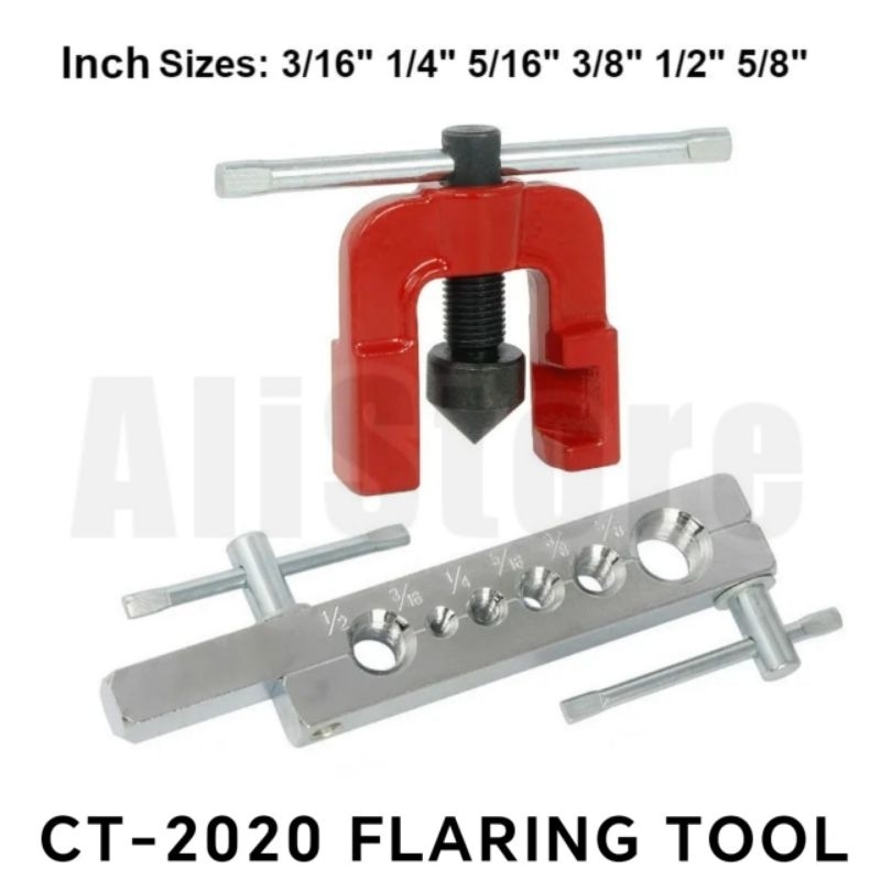 ALi Flaring Tool Copper Pipe Expanding Tool Stretcher Tool Set Manual ...