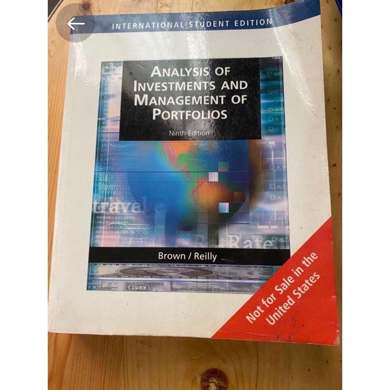 ANALYSIS OF INVESTMENTS AND MANAGEMENT OF PORTFOLIOS | Shopee Malaysia