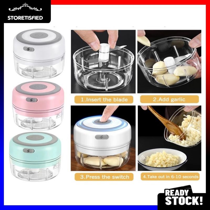 MESIN PENGISAR BAWANG PUTIH | Pemproses Kisar Makanan | Alat Pengisar ...