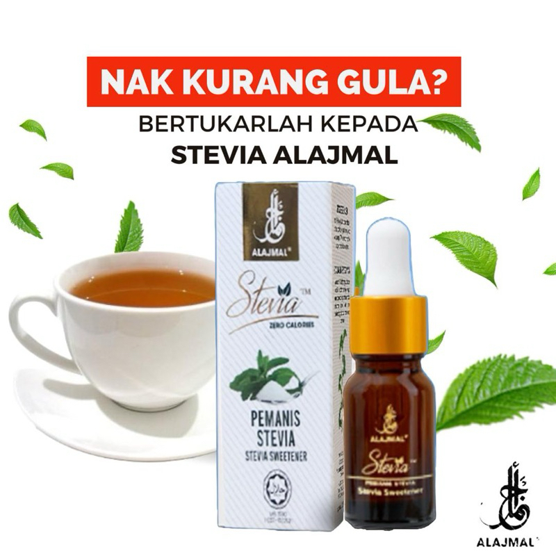 ALAJMAL STEVIA Sweetener Tanpa Kalori Pengganti Gula Original | Shopee ...