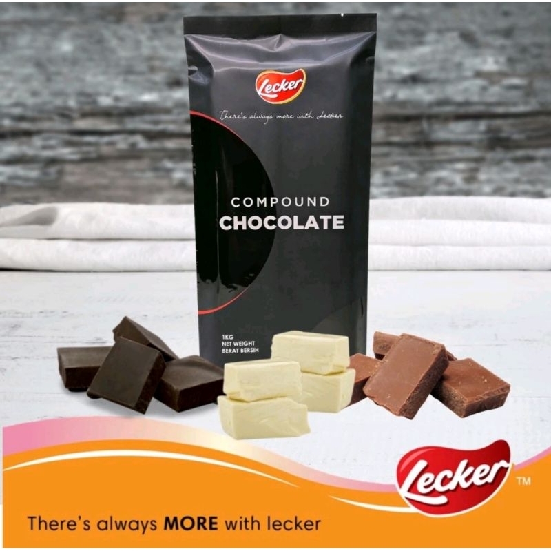 Lecker Compound Chocolate Block / Slab 1kg | Shopee Malaysia