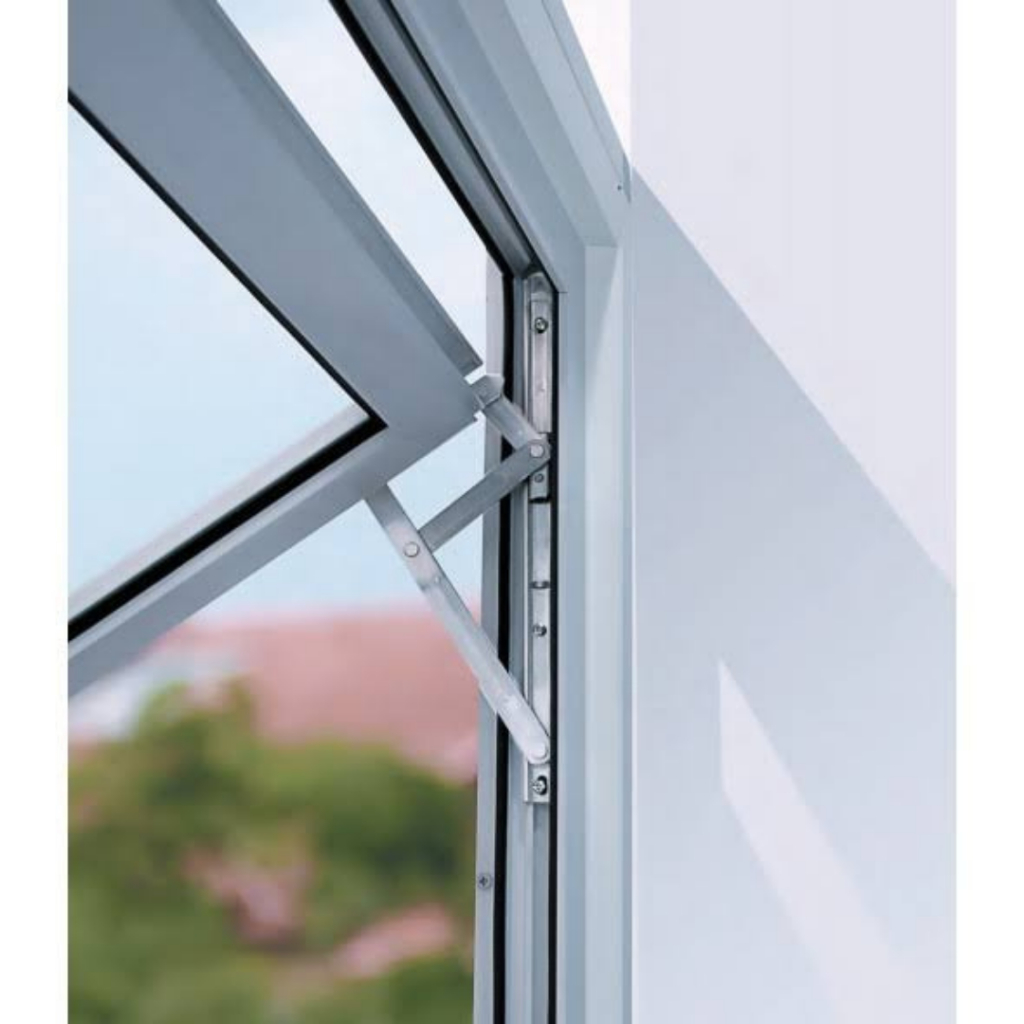 Aluminium Casement Window With Glass Toilet Window Top Hung Window ...