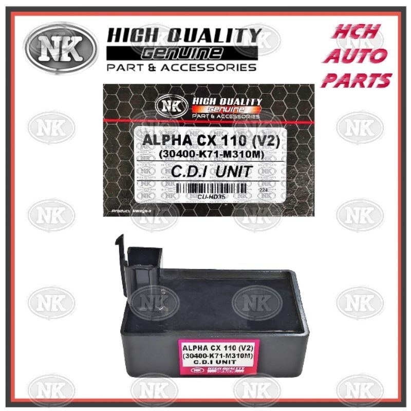 CDI UNIT - HONDA - WAVE ALPHA CX 110 - NEW VERSION - V2> V4 - 30400 ...