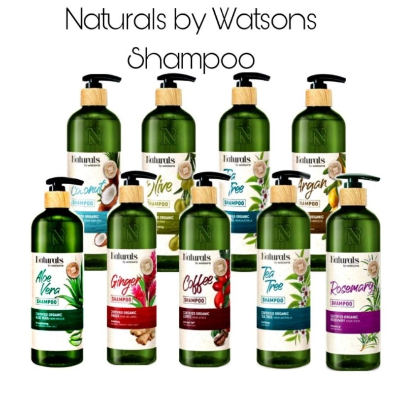 Naturals by Watson Hair Shampoo Argan Syampu Rambut Gugur Anti Dandruff ...