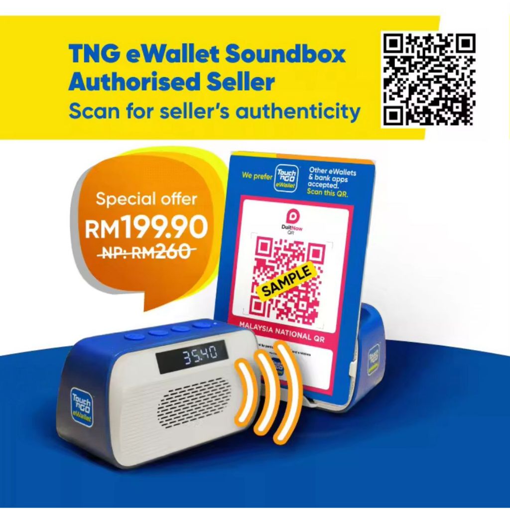 Touch 'n Go eWallet Soundbox / Sim Card | Shopee Malaysia