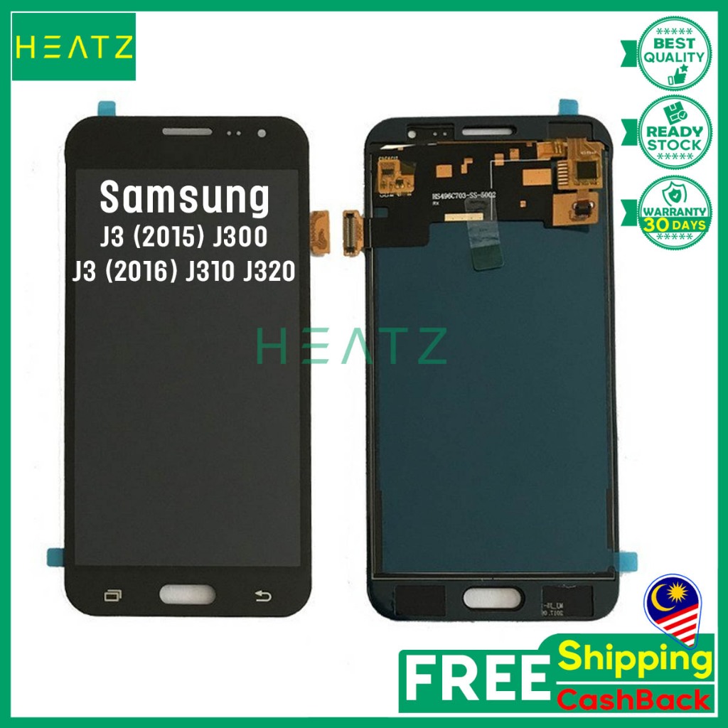 Samsung J3 (2015) J300 / J3 (2016) J310 / J320 J320G LCD DISPLAY WITH ...