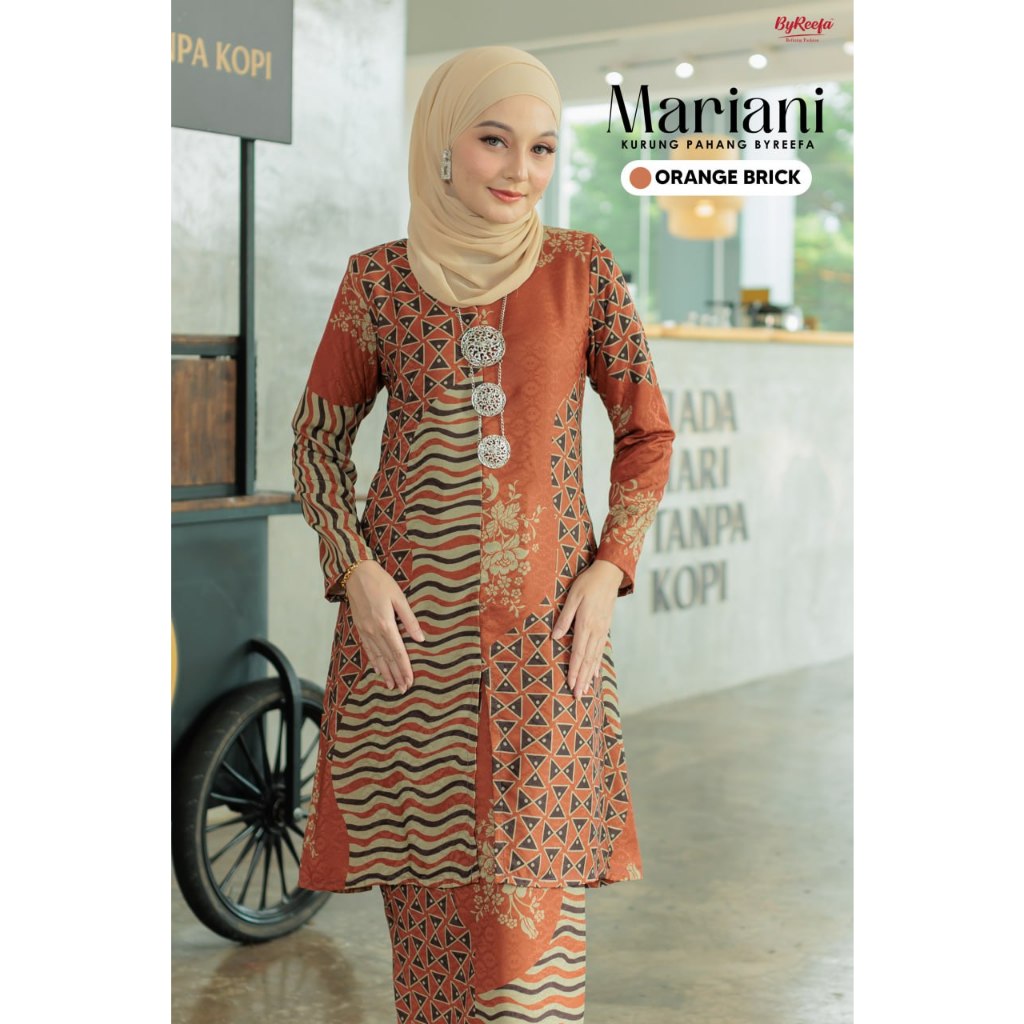 NEW DESIGN RAYA BAJU KURUNG SUTERA DOBBY MARIANI BY REEFA | Shopee Malaysia