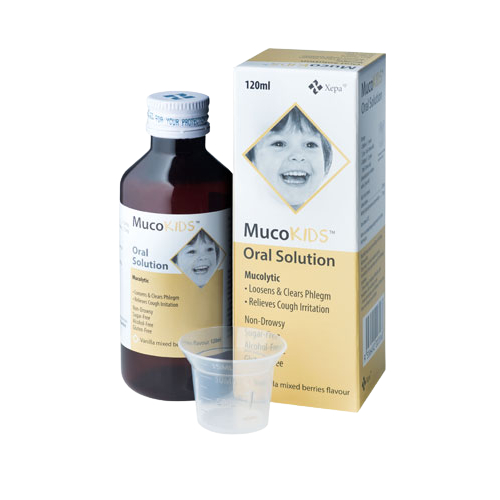 MUCOKIDS ORAL SOLUTION 120ML (UBAT BATUK KAHAK KHAS UNTUK KANAK-KANAK ...