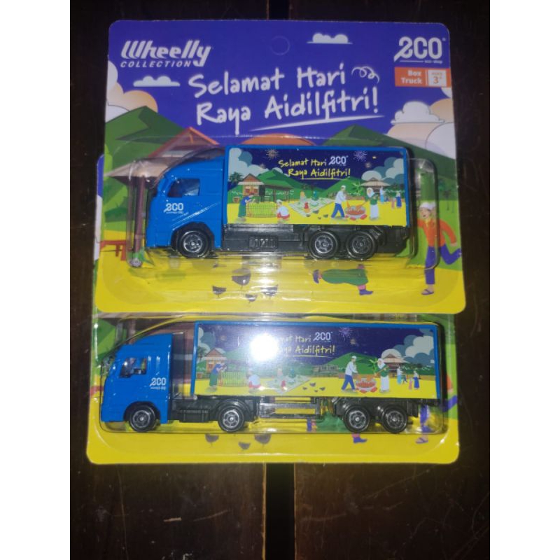 Lori eco shop Hari Raya Aidilfitri 2024 2 pcs 1 pendek 1 panjang ...