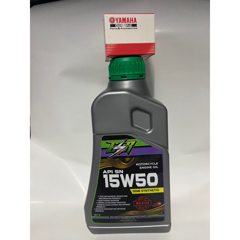 Minyak Hitam ESR 15W-50 🎁Free oil filter | Shopee Malaysia