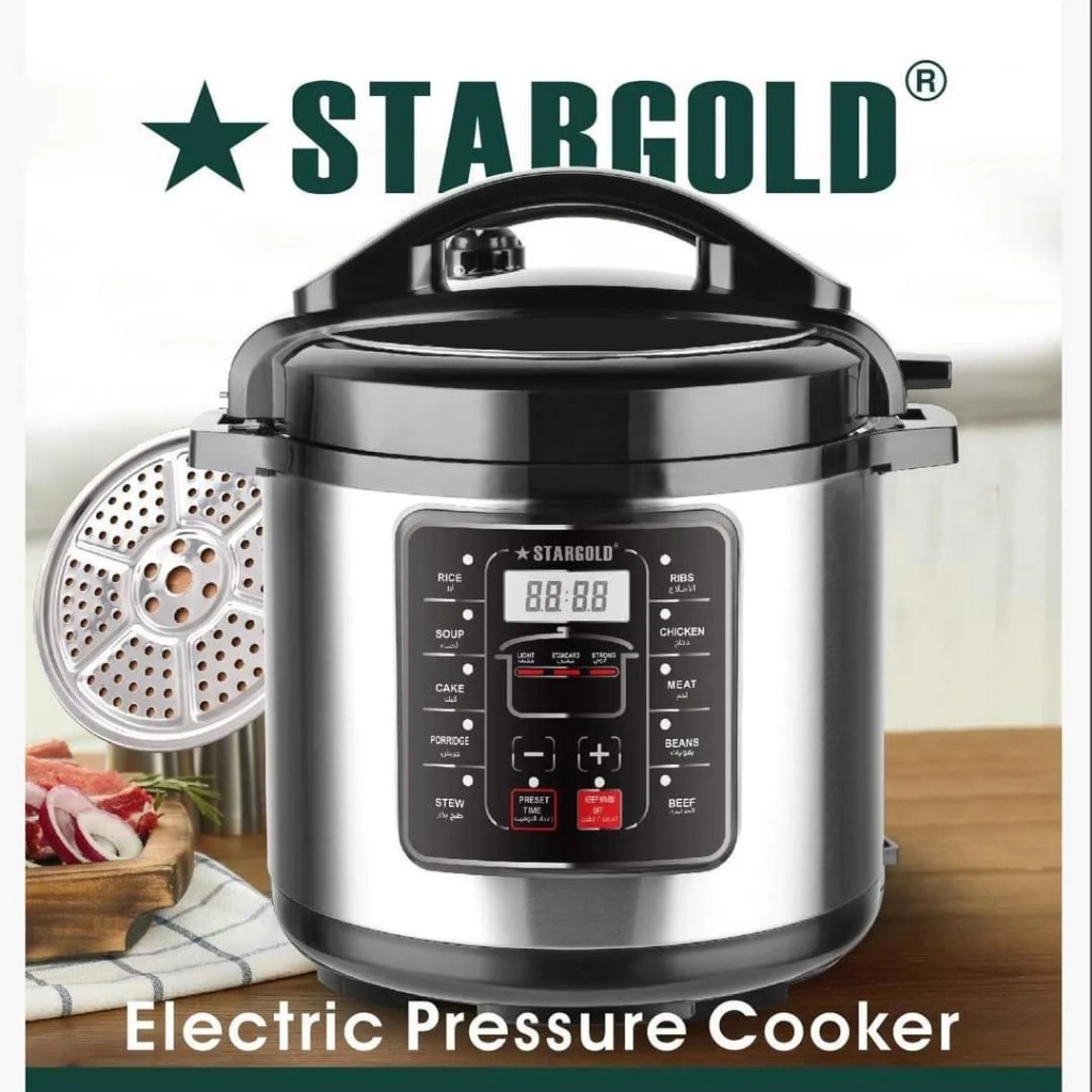 Electric Rice Cooker 10 In 1 Electric Pressure Cooker STARGOLD SG-336 ...