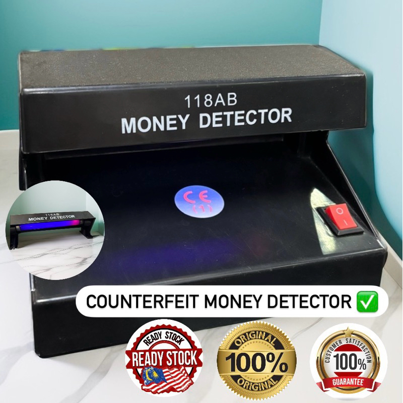 Counterfeit Money Detector/Bank Note Detector/UV Money Detector (118AB ...