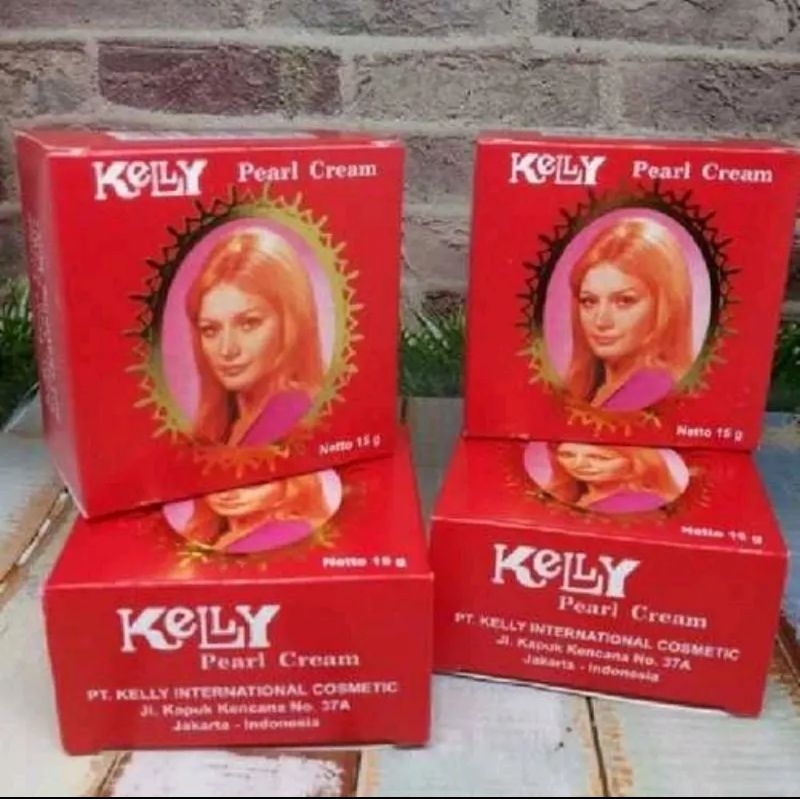 BEDAK KELLY PEARL CREAM MUTIARA 15GR/PACK | Shopee Malaysia