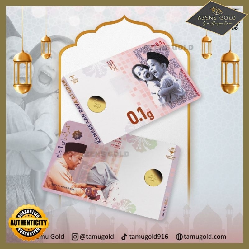 Tamu Gold - Hari Raya RM2 Gold Coin 0.1g [Au999.9] [PG] [TG] -Duit Raya-Aidilfitri- | Shopee ...