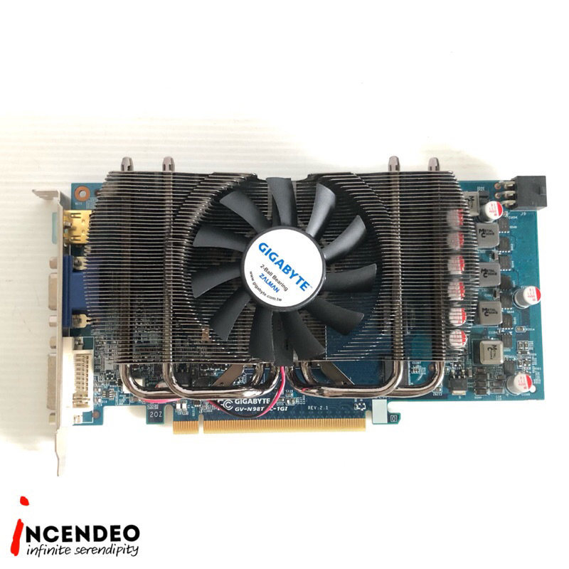 Gigabyte NVidia GeForce 9800 GT 1GB GDDR3 PCI Express Display Card ...