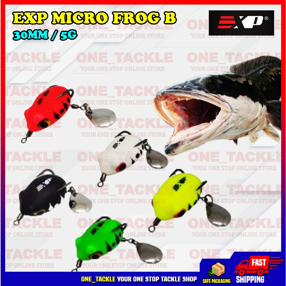 Exp micro frog B 30mm 5g | Shopee Malaysia