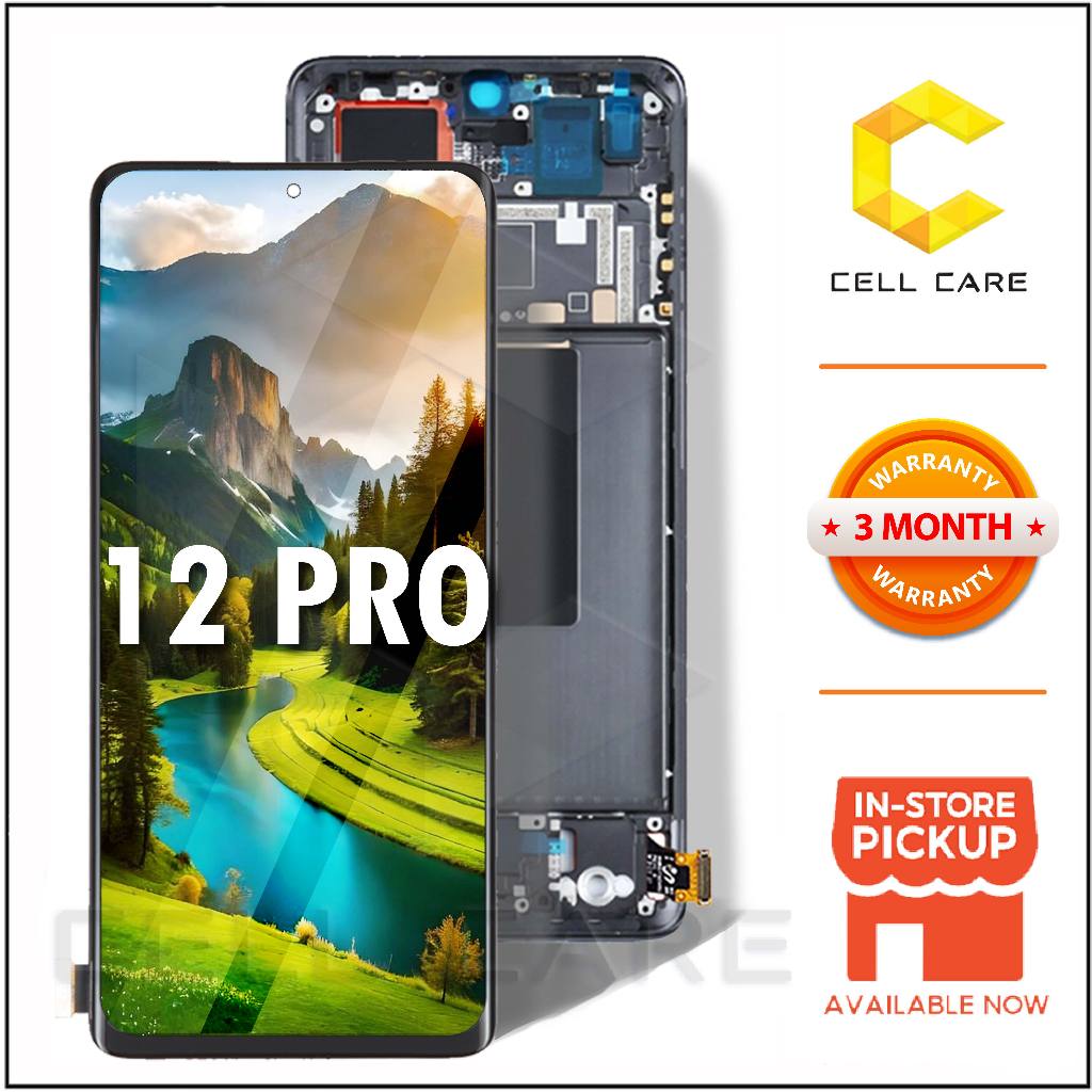 LCD SCREEN DISPLAY WITH FRAME FOR MI 12 PRO | Shopee Malaysia