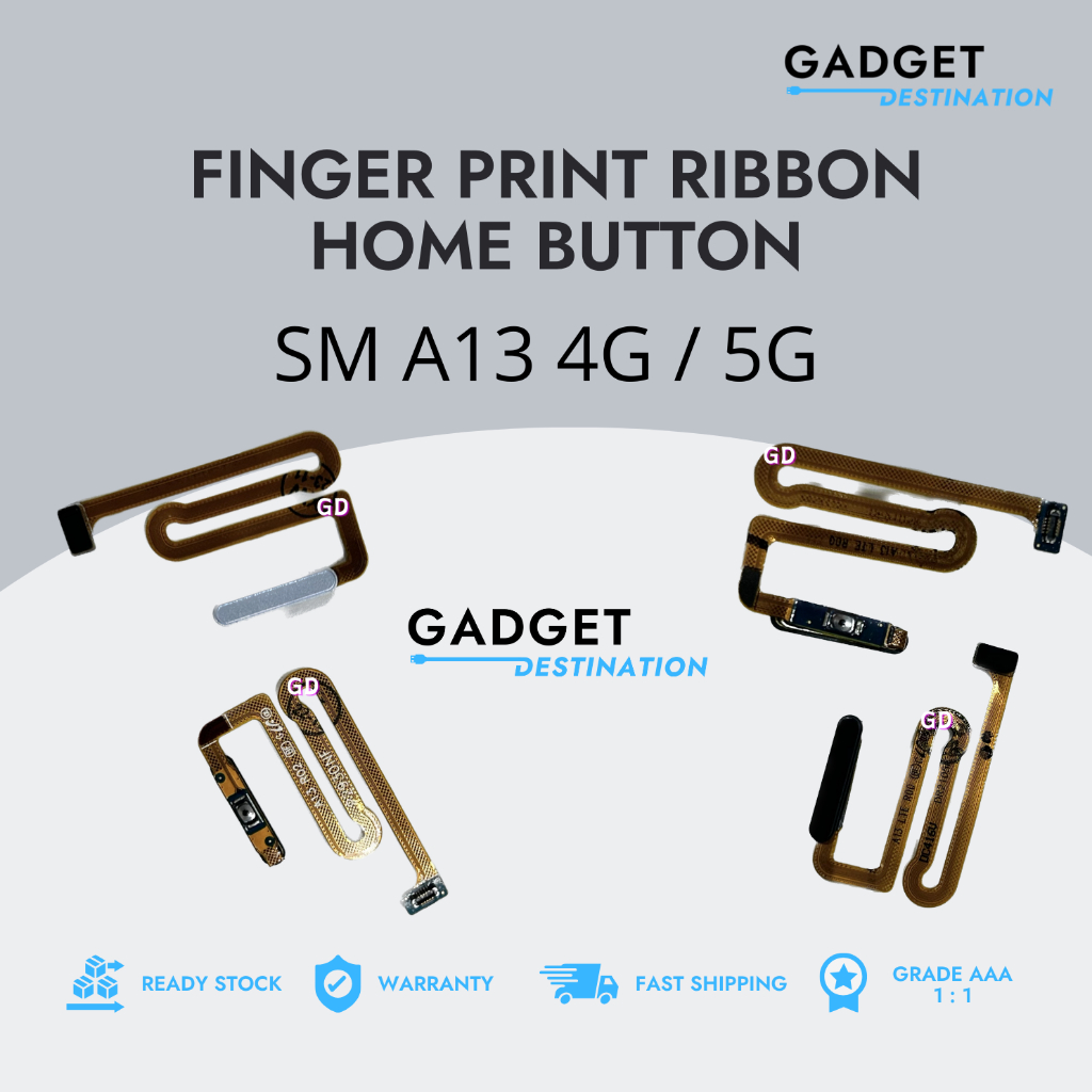 SM A13 4G / 5G Home Button / Home Ribbon / Finger Print Ribbon - Gadget ...