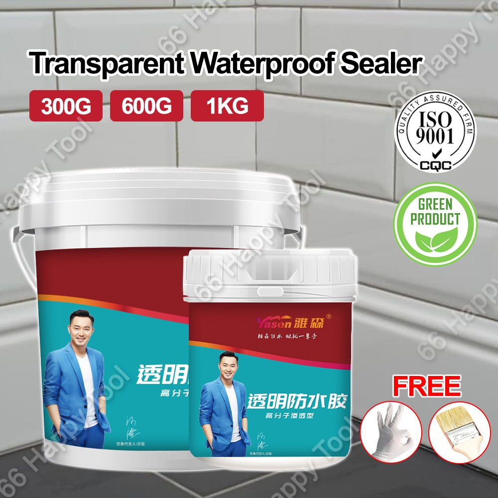 300G / 600G / 1KG Transparent Waterproof Sealer Glue Leakage Protection Multifunctional Repair ...