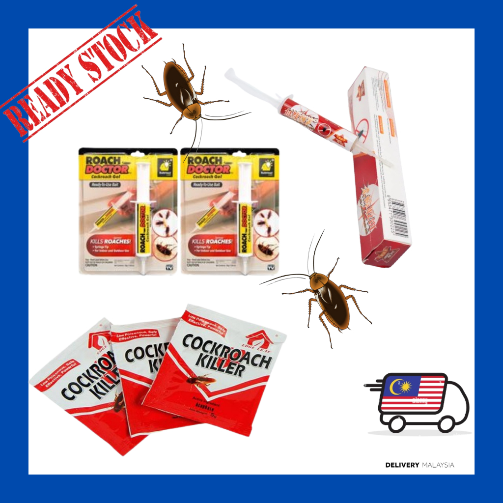 Gel racun lipas berkesan / Cockroach kill Gel Paste Bait Pest control ...