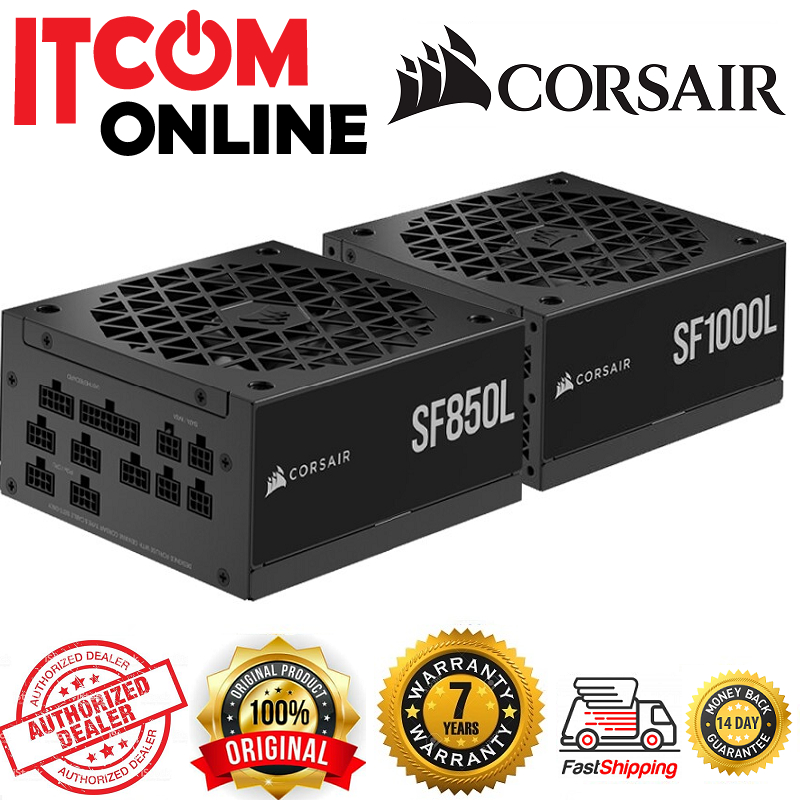 CORSAIR SFX-L SF850L SF1000L 850W 1000W 80PLUS GOLD MODULAR POWER SUPPLY (CP-9020245-UK/CP ...