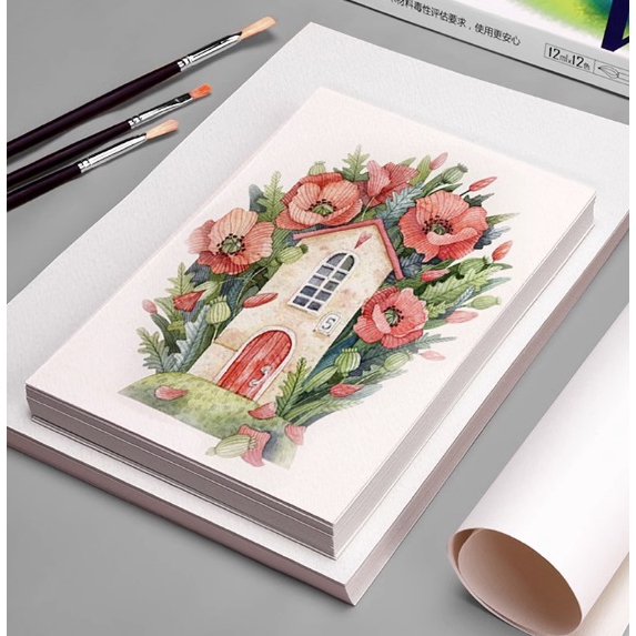 Gouache/ Watercolor Paper 160gsm 20 Sheets | Shopee Malaysia