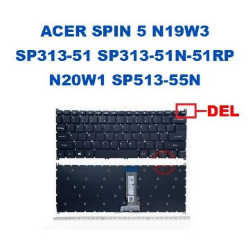 ACER SPIN 5 N19W3 SP313-51 SP313-51N-51RP N20W1 SP513-55N LAPTOP ...