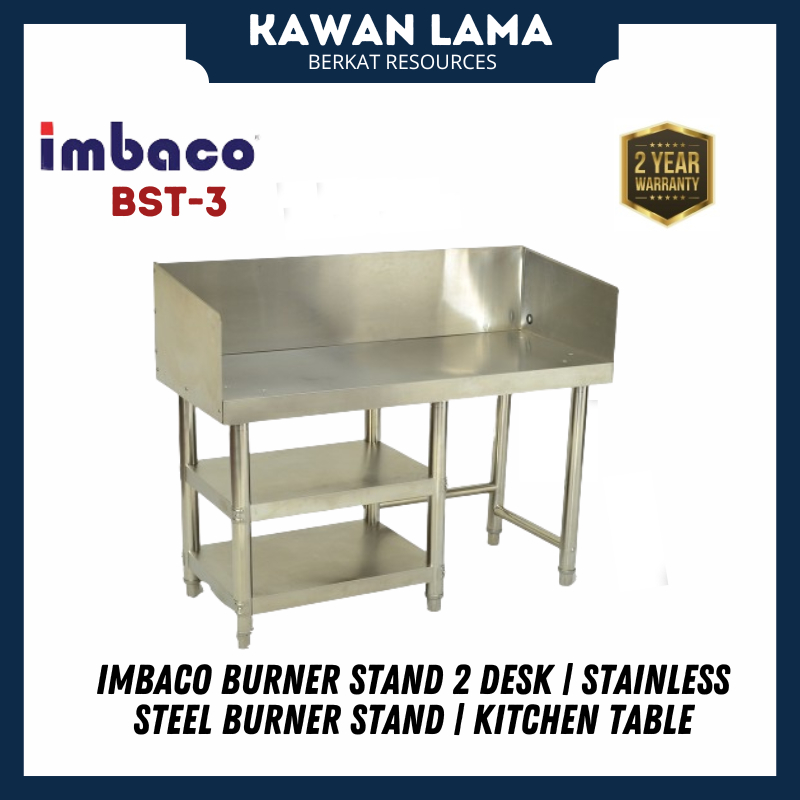 Imbaco Burner Stand 2 Desk | Stainless Steel Burner Stand | Kitchen ...