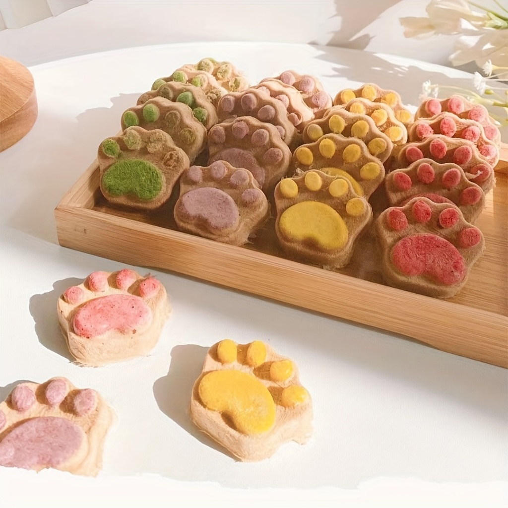 Paw Pie Freeze Dried Cat Treats Snack Meat Pie ( 25pcs ) / Makanan ...