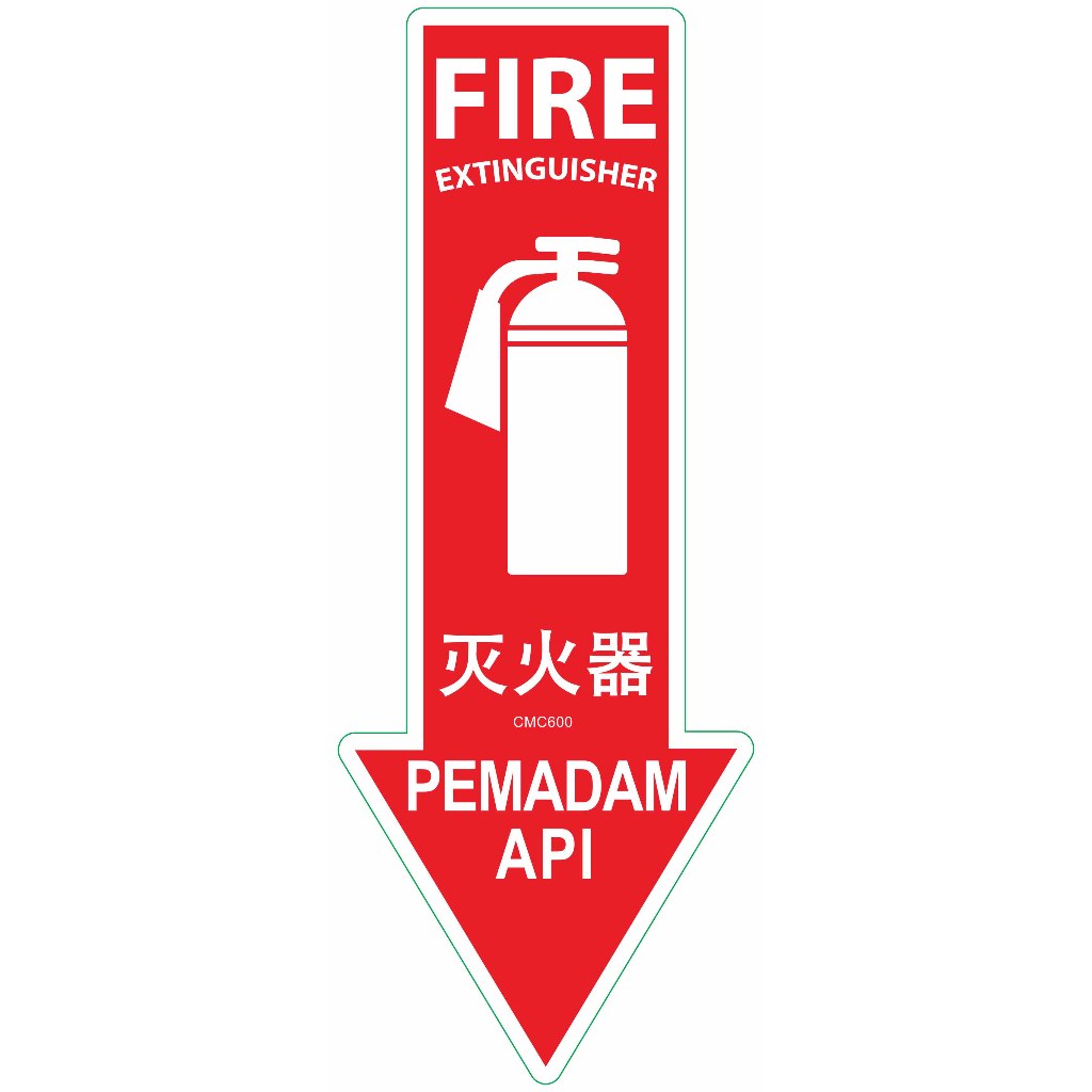 [OFFER] Fire Extinguisher Sticker (Big Size) Fire Hose Sticker, Safety ...