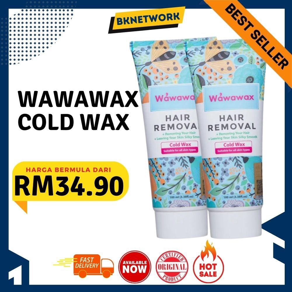 🔥ORIGINAL🌟 WAWAWAX Cold Wax Hair Removal 100ml & 30ml - Wawa Waxing ...