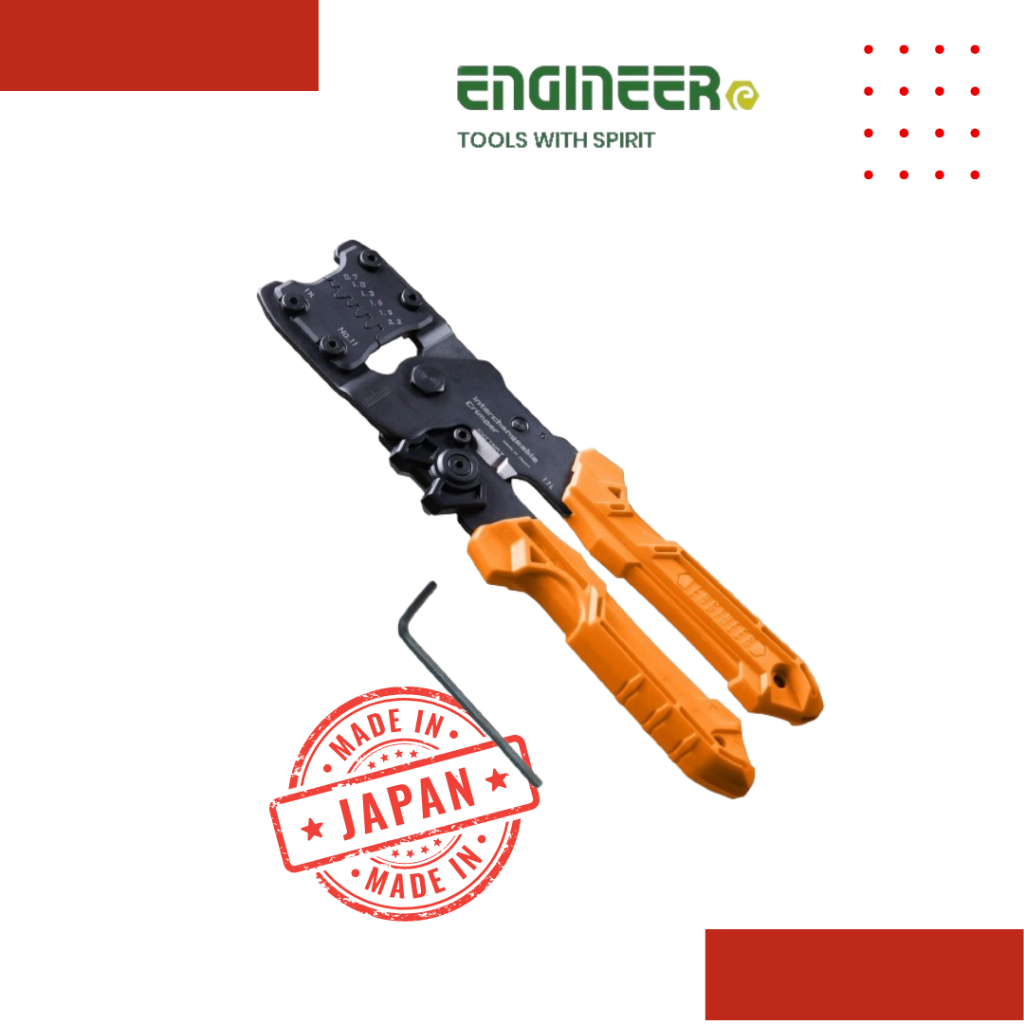 ENGINEER PAD11 Handy Crimp Tool Ultra-precise crimper forming excellent ...