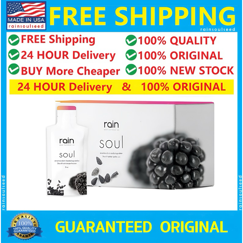 RAIN SOUL 6 BOX 100% USA ORIGINAL Pure RAINSOUL | Shopee Malaysia