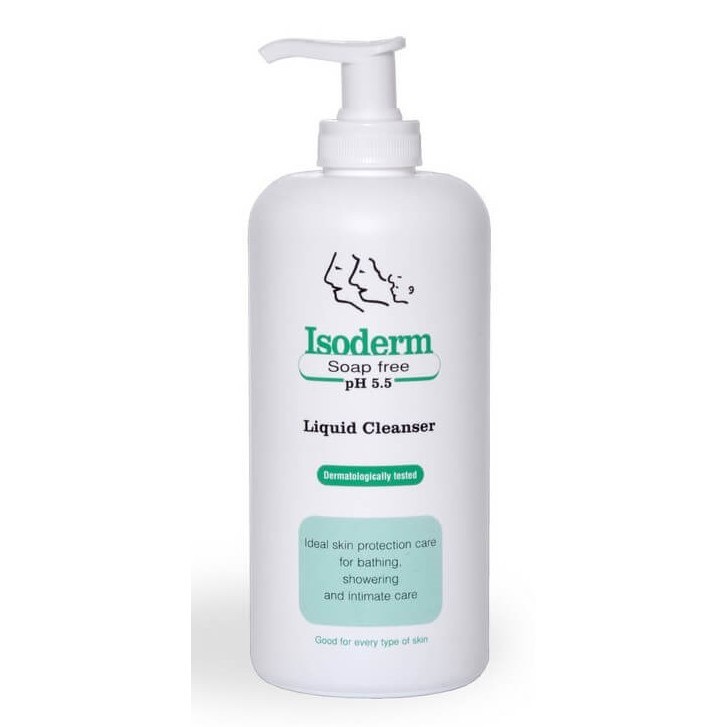 ISODERM SOAP FREE LIQUID CLEANSERS PH 5.5 500ML | Shopee Malaysia