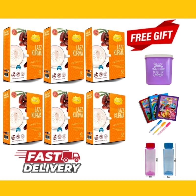 LAZZ Susu Kambing Asli Kurma Choco Strawberi Lazzcafe Kombo Jimat ...