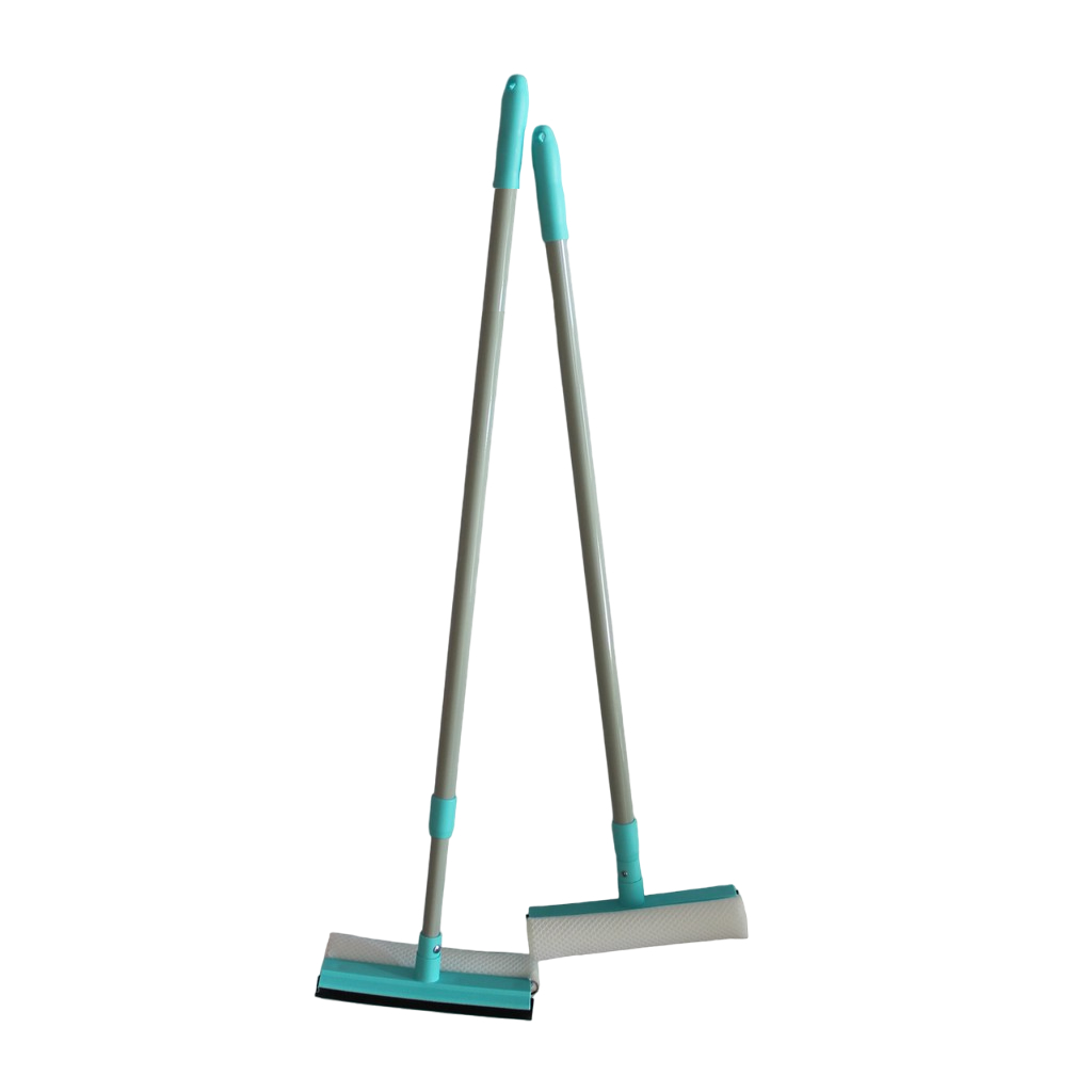 Extendable Window Squeegee with Sponge JX2086 Glass Wipe and Clean ...