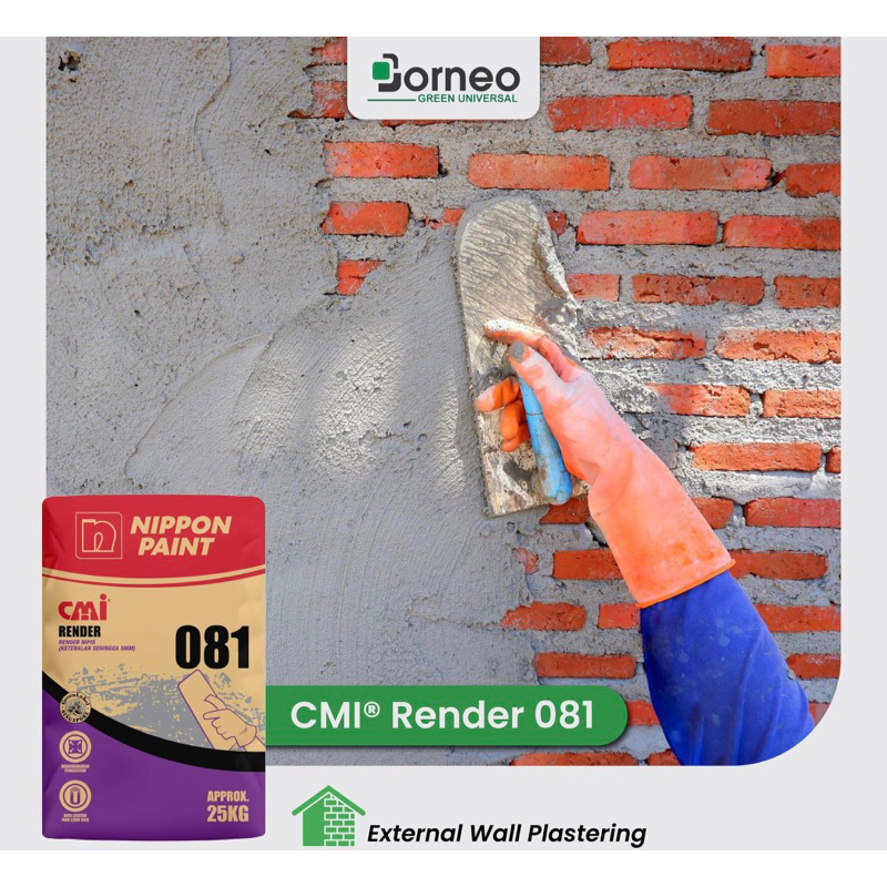 [MELAKA ONLY] 3 in1 Cement Ready Mix Simen Sedia Campur Pre Mix Plaster ...