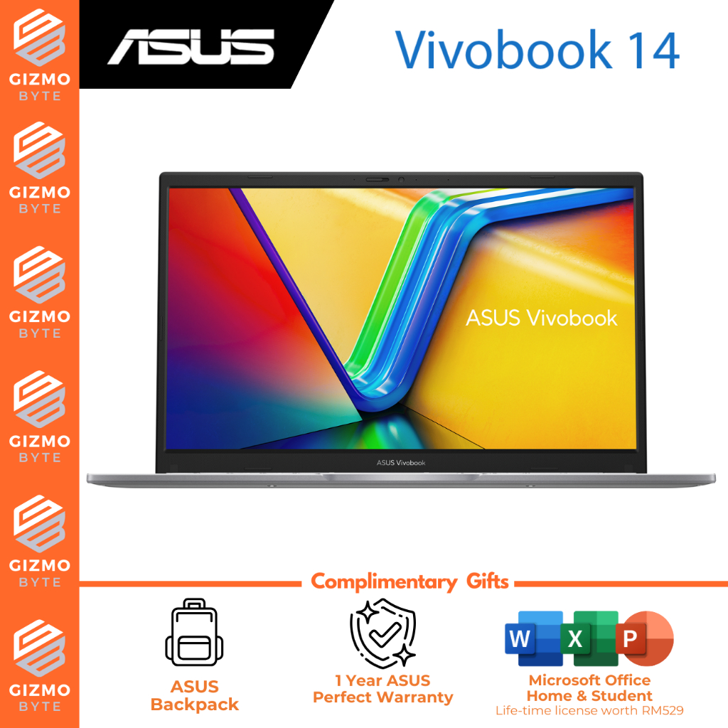 ASUS Vivobook 14 A1404V-AAM172WS - Intel Core i7-1355U,16GB RAM,512GB ...