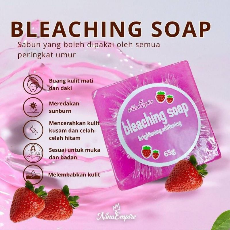 NINA EMPIRE BLEACHING SOAP VIT SOAP | Shopee Malaysia