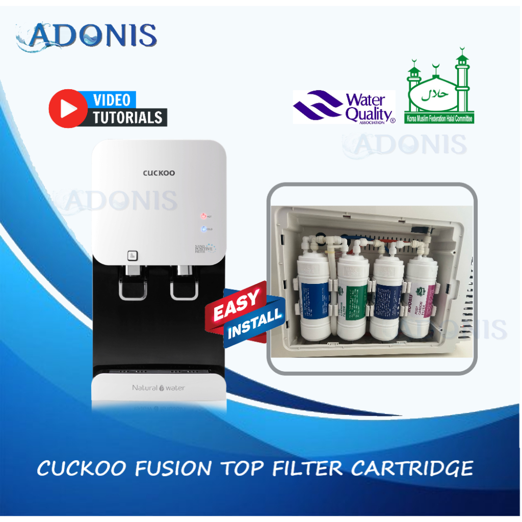Cuckoo Fusion Top Water Filter Cartridge Replacement (Adonis) | Shopee Malaysia