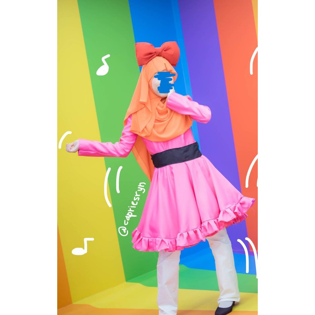 Power Puff Girl Cosplay Costume 2ND HAND | Shopee Malaysia