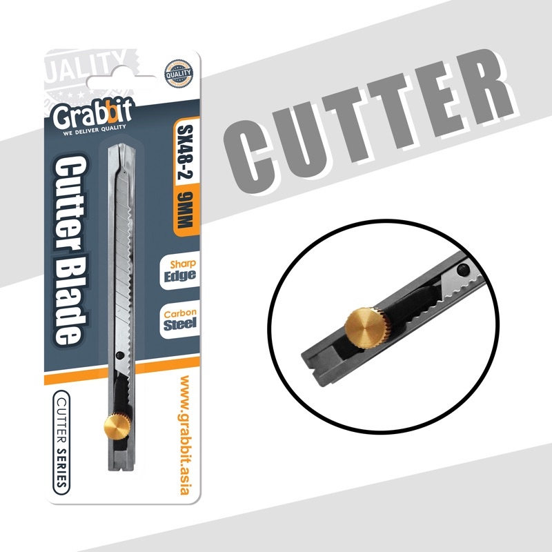 GRABBIT Twist Lock Cutter Blade SX48-2 (9mm) | Shopee Malaysia