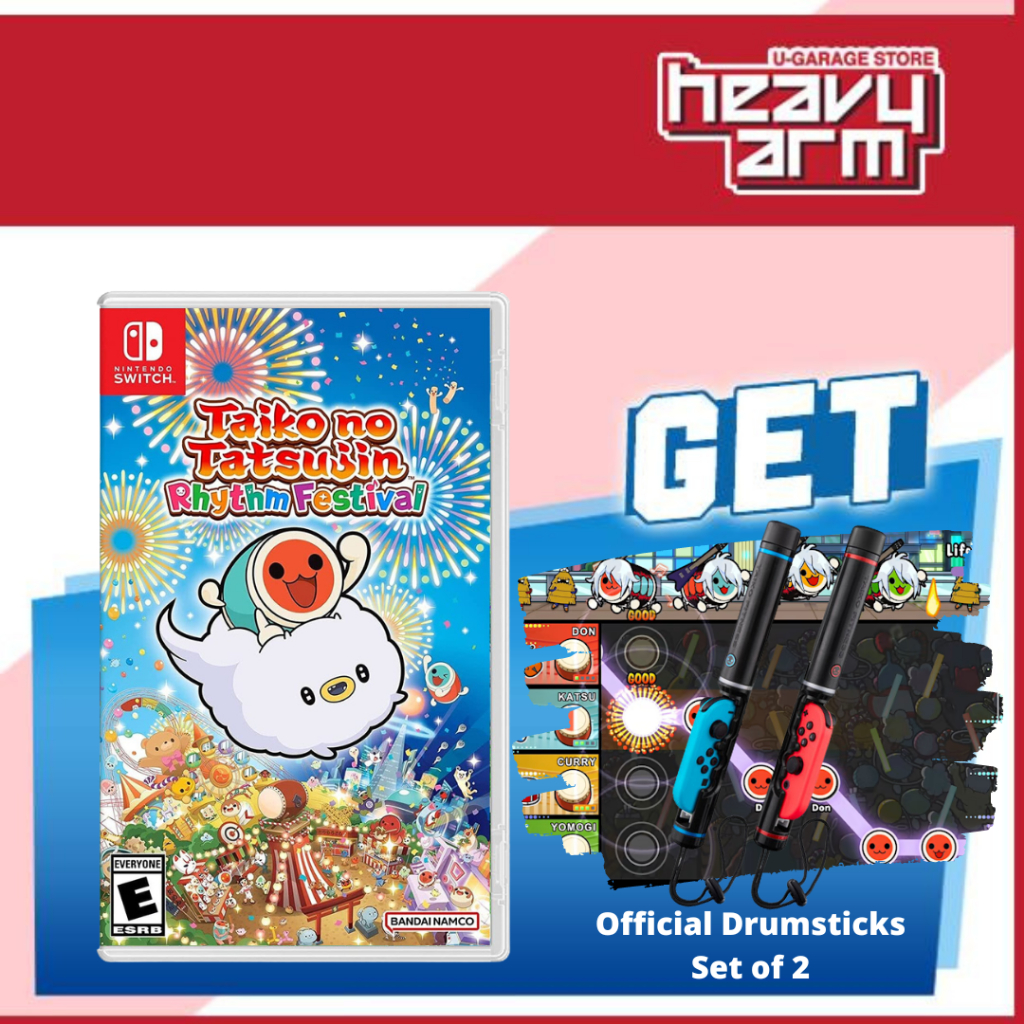 Switch Taiko No Tatsujin Rhythm Festival | Taiko Drum Game (English/Chinese) * 太鼓之達人 节奏盛典 ...